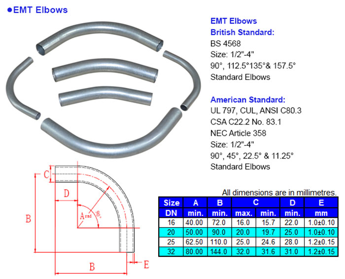 EMT Elbow - Huazeen